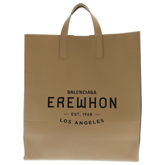 Balenciaga | Bags | Balenciaga Erewhon Los Angeles Tote Bag Beige Paper ...
